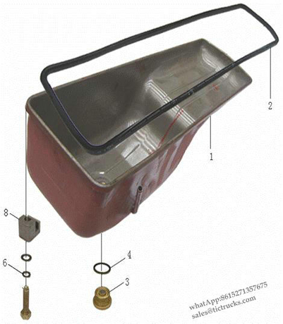 China truck parts, WeiChai Engine Parts, Oil Sump,Oil sump assembly ...