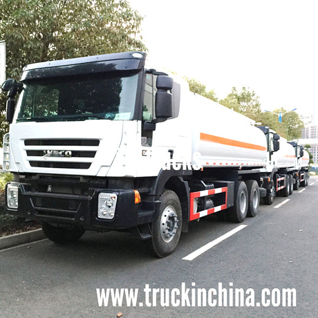 IVECO 682 380HP 6x4 fuel tankers Pup Trailer export Africa - TIC TRUCKS ...
