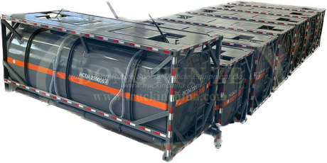 10 Units Hydrochloric Acid HCL PE LINED ISO Tank Container to Vietnam ...