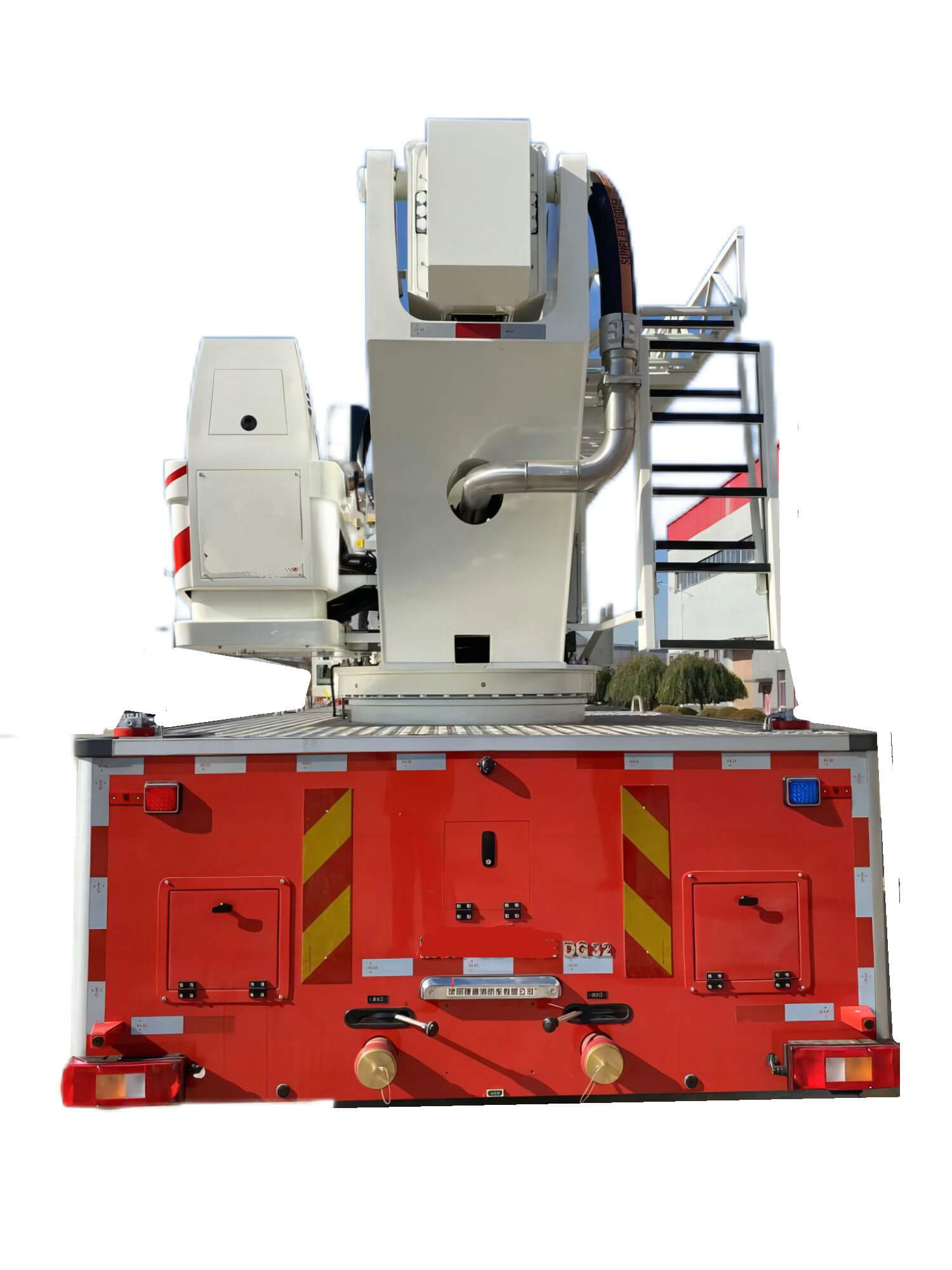 Wholesale Volvo Aerial Elevated 32m 35m Platform Fire Truck in Chinese ...