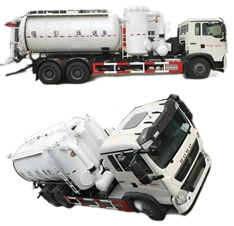 Wholesale Customize Sinotruck Industrial Dry Vacuum Supersucker Truck ...