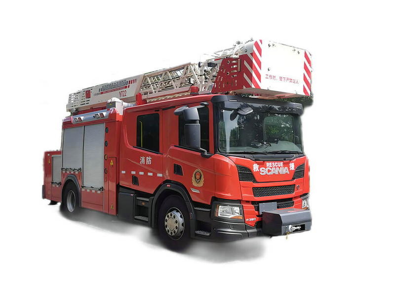 Wholesale Scania YT22 Class A Foam Aerial Ladder Fire Truck in Chinese ...