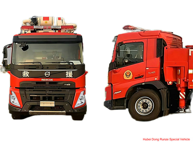Wholesale Volvo 41m Long Span Water Tower Fire Fighting Truck 41JP in ...