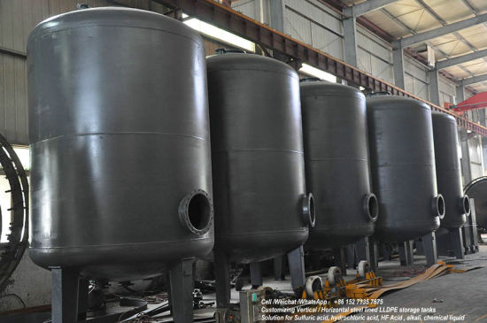 Wholesale HCl Naclo Storage Dosing Tanks (Carbon Steel Tank Lined LLDPE ...