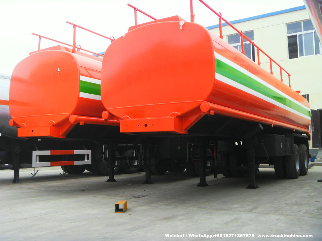 Wholesale Customizing 32t -60t Dual Two Axle Bogie Axle Oil Tanker ...