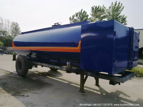 Wholesale Mobile Bitumen Truck Tanker Upper Body (9m3 Hot Asphalt Tank ...