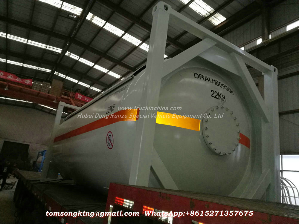 Un1005 Liquid Ammonia Isotank (Ammonia, anhydrous) Portalbe Tank Container