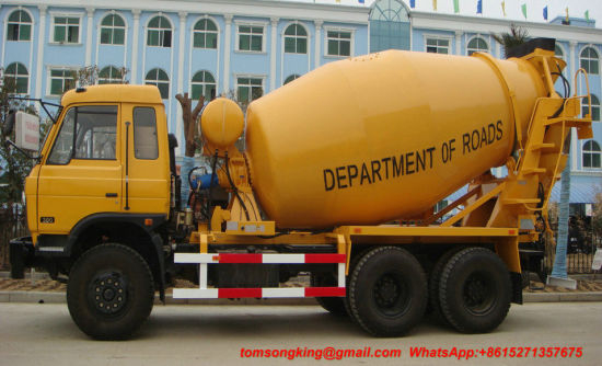 Wholesale Transit Mixer Tank Truck Mounted with 10m3-18m3 Mixer Drum ...