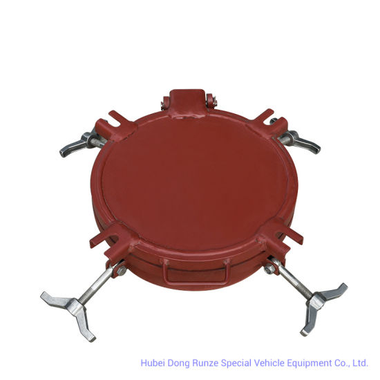 Wholesale Double Flanged Carbon Steel Manhole Cover for Sulfuric Acid ...