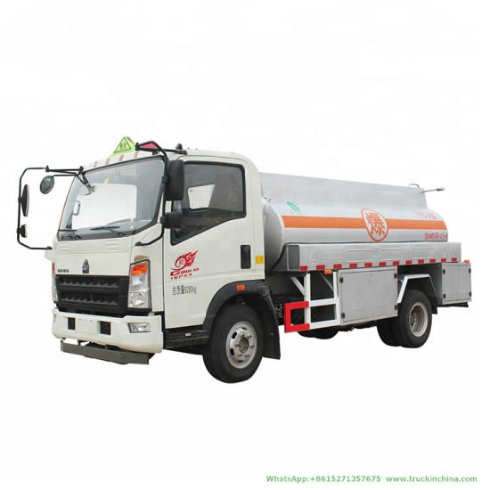 Wholesale 5000 Liters HOWO Fuel Tanker (LHD, RHD Right Hand Drive ...