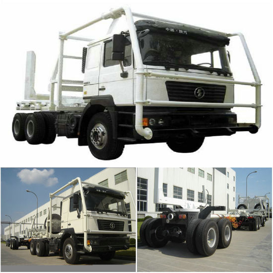 Shacman Log Trucks Tractor with Log Trailer 50t 380HP ~460HP