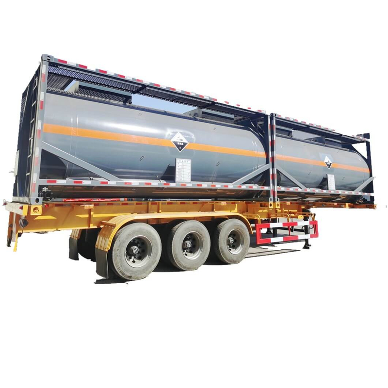 Wholesale Q235B Steel 20ft Container Tanks for Corrosive NaOH Caustic ...