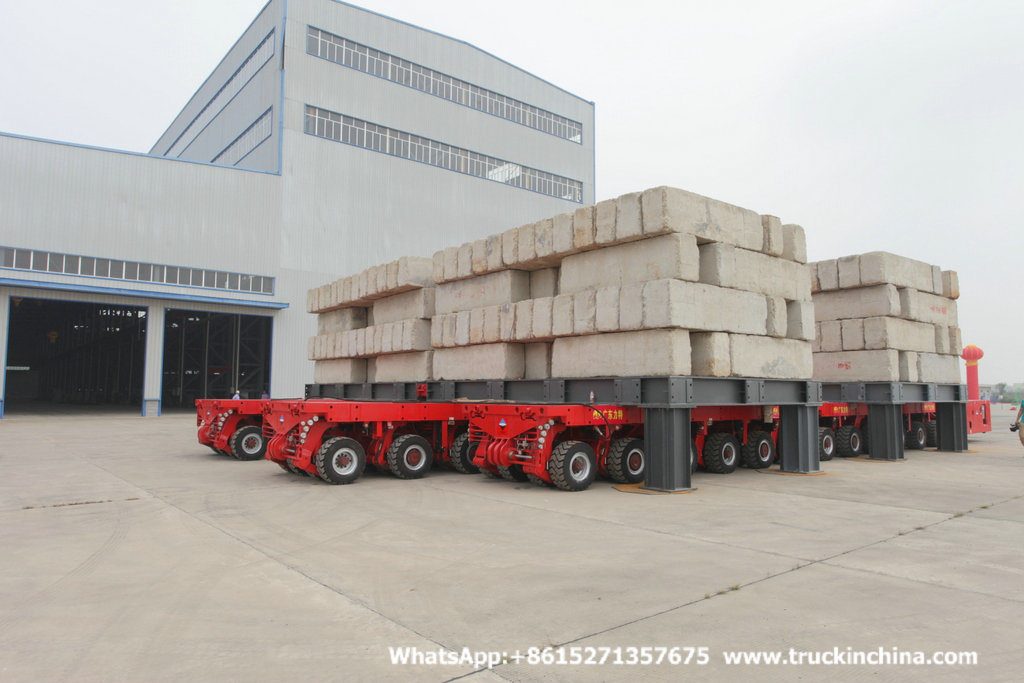 Wholesale Hydraulic Modular Trailers, Multi Axle Trailer 250t in ...