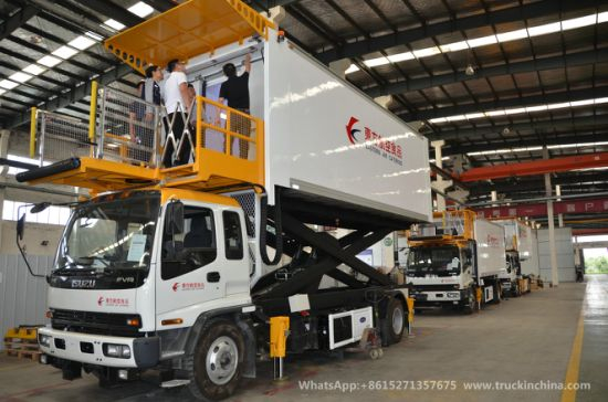 Wholesale Airport Special Equipment Catering Truck (ISUZU Scissors High ...