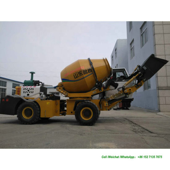 Wholesale Self Loading Concrete Transit Mixer 1.2cbm, 1.6cbm, 2.0cbm, 2 ...
