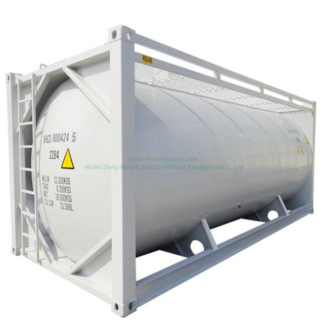 20FT Bulk Cement ISO Tank Container Customizing Transport Plaster ...