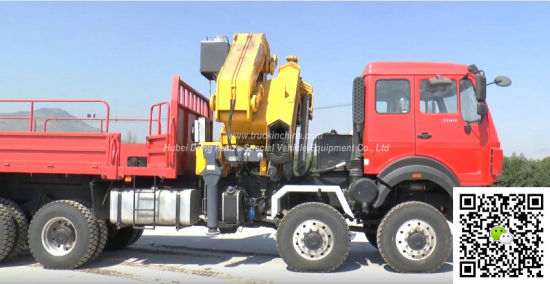 Beiben Truck Lorry Loading Crane All Wheel Drive off Road 8X8 LHD. Rhd