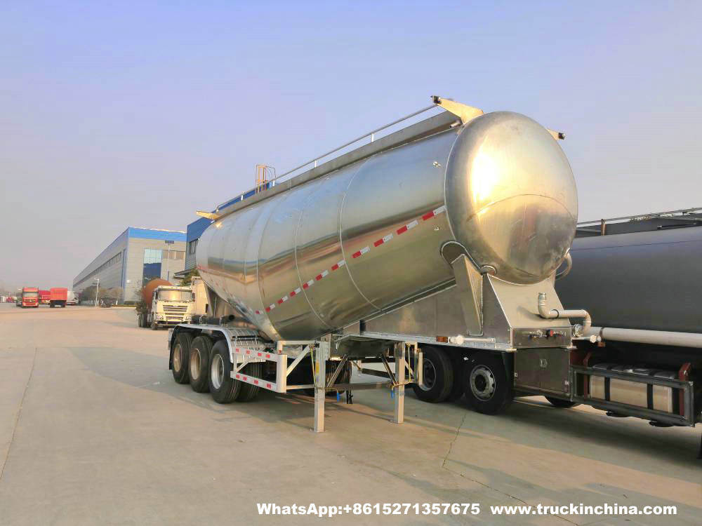Wholesale Customizing Aluminum Alloy Bulk Cement Tanker (Transport Fly ...
