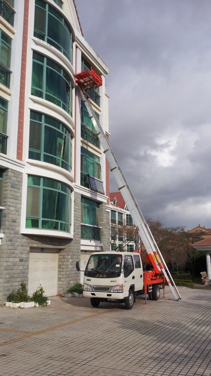Wholesale Truck Mounted Telescopic 38 Meter Platform Ladder (Ladder ...