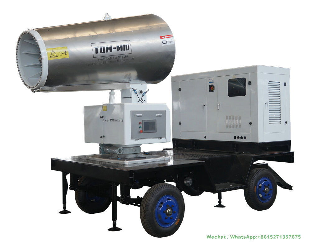 Wholesale Mobile Dustfall Cannon Sprayer Water Fogging Machine Dolly ...