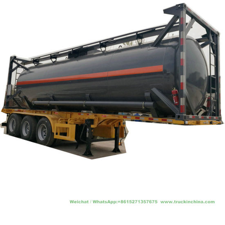 Wholesale Customized Sodium Hypochlorite Tank Container 30FT Naclo ...