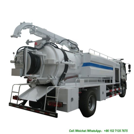Wholesale Foton Sewer High Pressure Jetting Combined Vacuum Pump ...