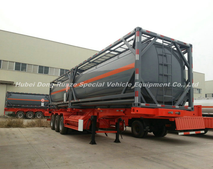 Wholesale Naoh ISO Tank Lined LLDPE (20FT 21000 Liter, 40FT 40000 Liter ...