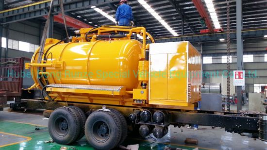 Vacuum Tank Body Kits for Septic Emptier (Vacuum Tanker) SKD VAC Truck ...