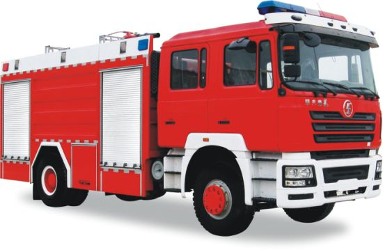 F3000 Shacman Fire Truck Duble Cabin Water Tank 8000L