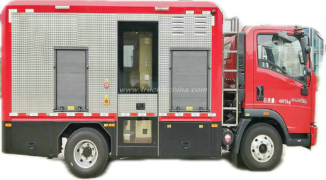 Wholesale HOWO Flood Rescue Truck with Mobile Drainage Pump1000 m3/h in ...