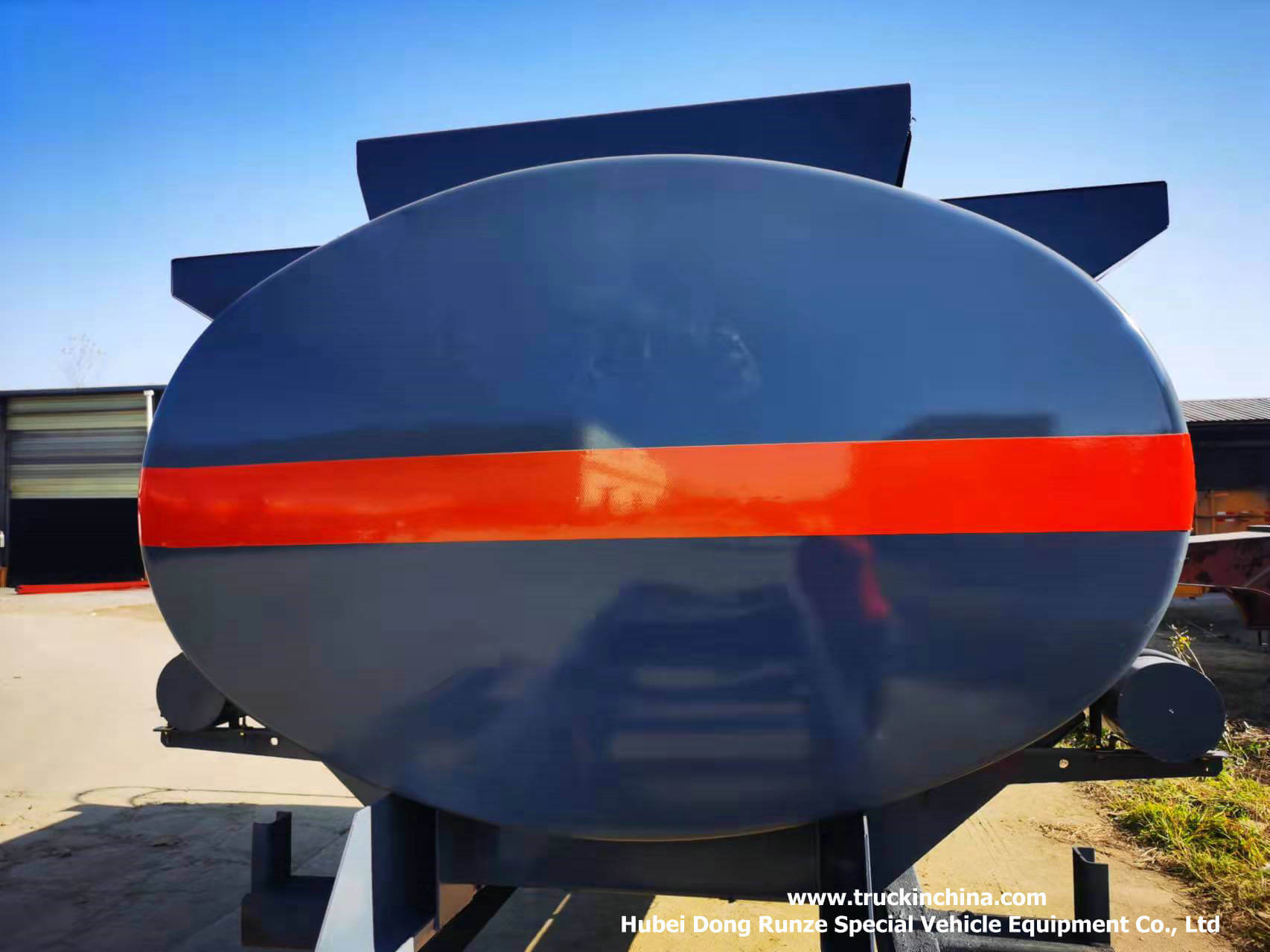 6000Liters Lined PE Mobile Hydrochloric Acid (HCl) Tank For Truck Lorry ...