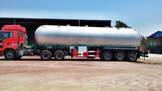 Wholesale 3 Axles Heavy Duty LPG Gas Tanker Semi Trailer 59cbm ...