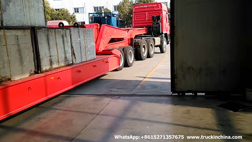 Wholesale Customizing Multi Axle Steering Axle Low Bed Trailer ...