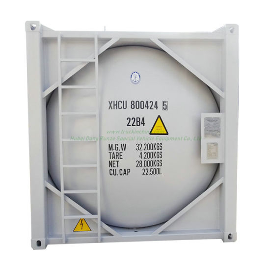 20FT Bulk Cement ISO Tank Container Customizing Transport Plaster ...