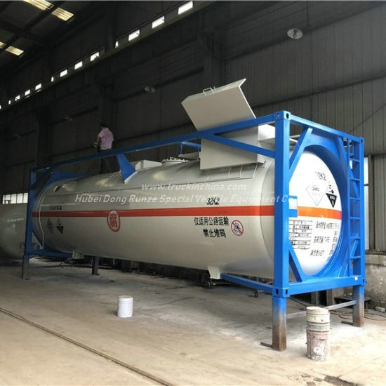 Wholesale T6, T10, T14, Anhydrous Hydrogen Fluoride ISO Tank Container ...