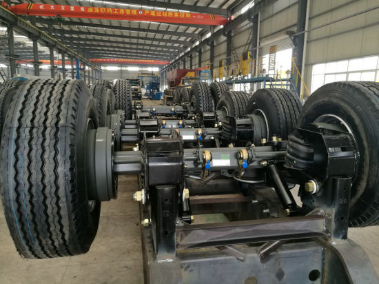 Wholesale 5 Axles Tipper Trailer for 90 Ton Mangenese and Bauxite Ores ...