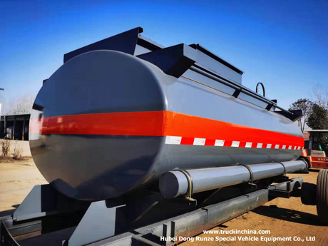 6000Liters Lined PE Mobile Hydrochloric Acid (HCl) Tank For Truck Lorry ...