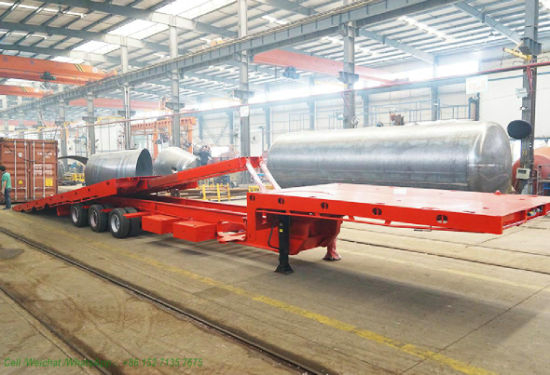 Heavy Equipment Recovery Wrecker Trailer with 12PCS Container Locks and ...