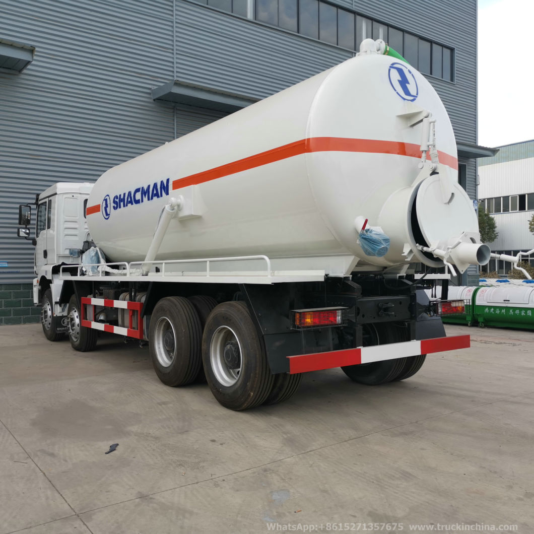Wholesale Shacman Sewage Suction Tanker Truck (20cbm Vacuum Tank ...