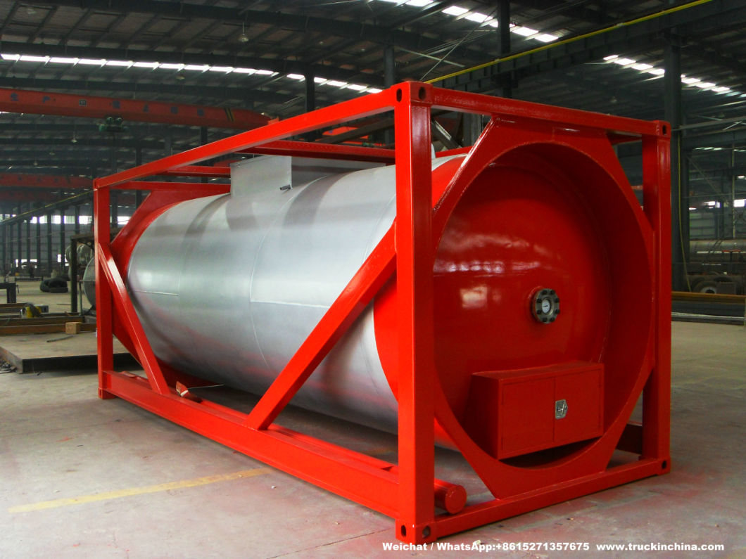 Wholesale 20FT ISO Tank Container for Liquid Calcium Carbonate Slurry ...