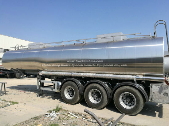 Wholesale Tri Axles Emulsion Tank Trailer for Liquid Molten Sulfur ...