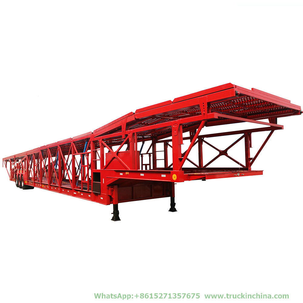 Wholesale Customization Hydraulic Double Deck Car Carrier Semi Trailer ...