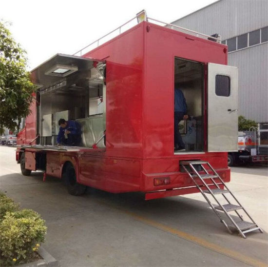 Wholesale King Run Mobile Fast Food Truck for Military Troops Field ...