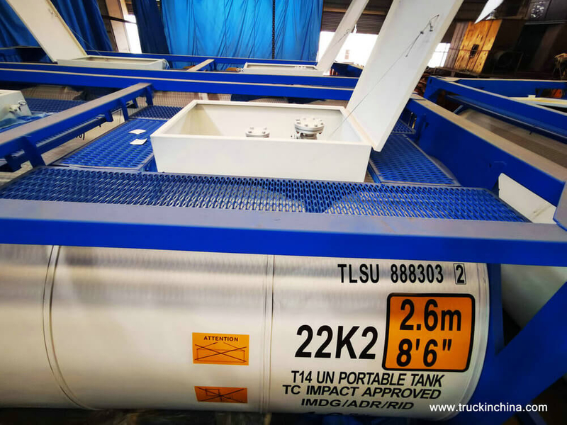 Wholesale T14 Sulfuric Acid Tank Container Steel Lined LDPE in Chinese ...