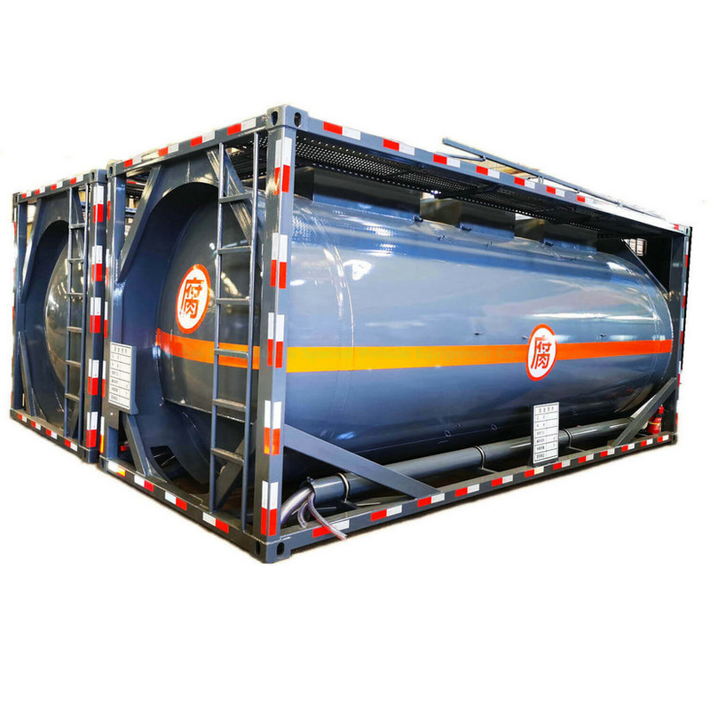 Wholesale Q235B Steel 20ft Container Tanks for Corrosive NaOH Caustic ...