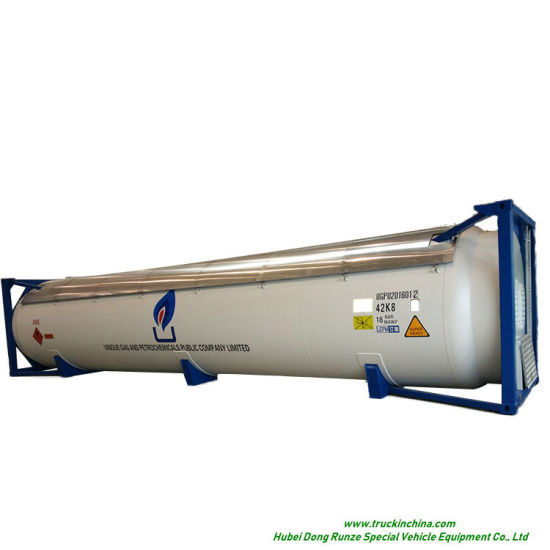 LPG ISO T50 Tank Container 20FT, 30FT, 40 FT Portable or Road ...
