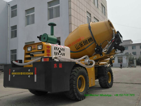 Wholesale Self Loading Concrete Transit Mixer 1.2cbm, 1.6cbm, 2.0cbm, 2.4cbm (Self Loading ...