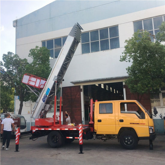 Wholesale Truck Mounted Telescopic Ladder Truck for House Building ...