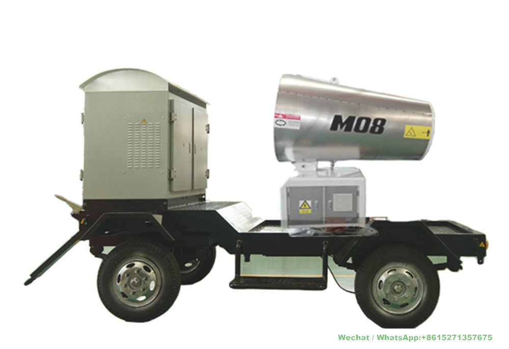Wholesale Mobile Dustfall Cannon Sprayer Water Fogging Machine Dolly ...