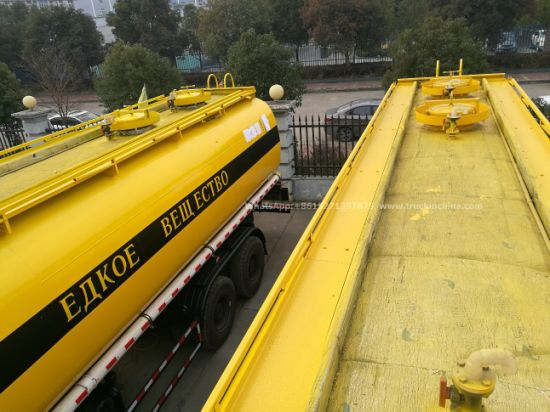 Wholesale Dongfeng Chemical Acid Liquid Trucks 28t HCl Acid Tanker 12 ...